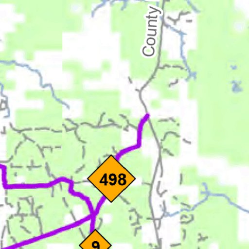 Luce County Snowmobile Trails Map by MI DNR | Avenza Maps
