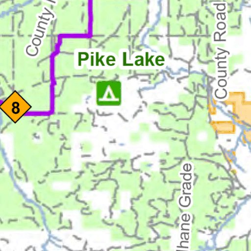 Luce County Snowmobile Trails Map by MI DNR | Avenza Maps