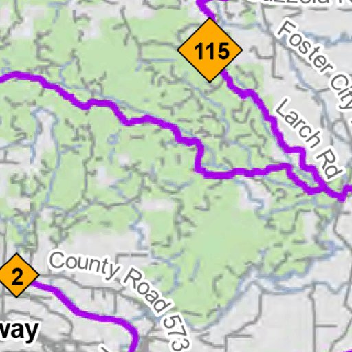 Menominee County Snowmobile Trails Map by MI DNR | Avenza Maps