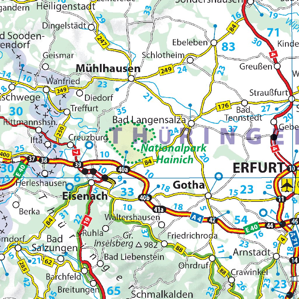 Allemagne 2024 Map by Michelin | Avenza Maps