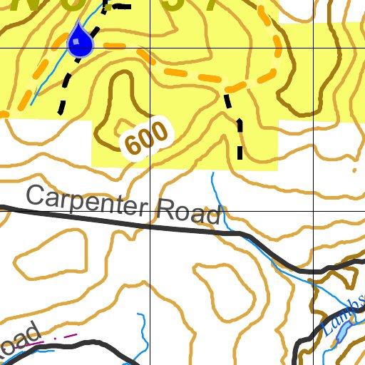 Mid State Trail Section 19 Map by Mid State Trail Association, Inc ...