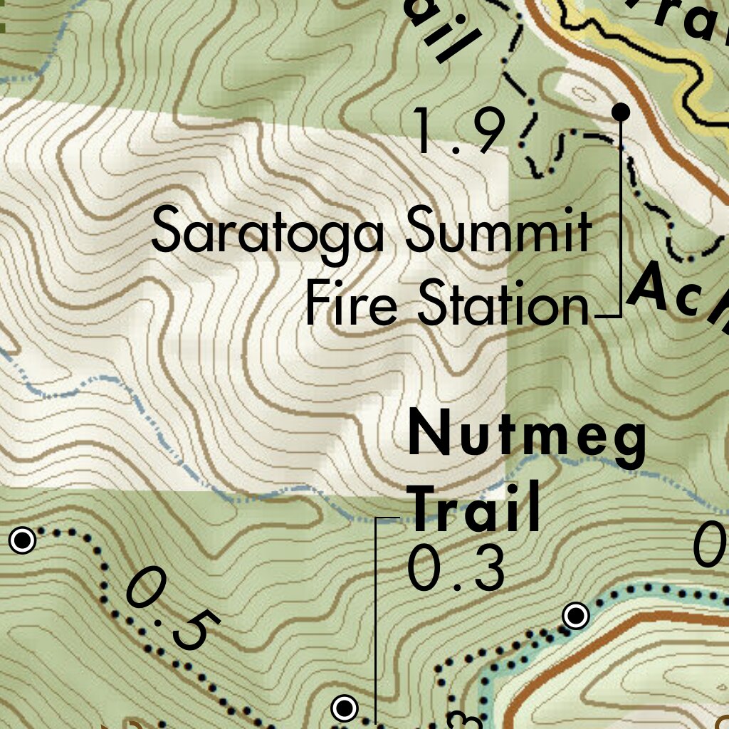 Long Ridge Open Space Preserve Map by Midpeninsula Regional Open Space ...