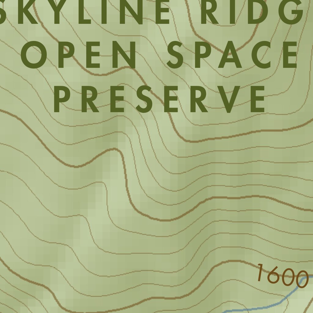 Skyline Ridge Open Space Preserve Map by Midpeninsula Regional Open ...