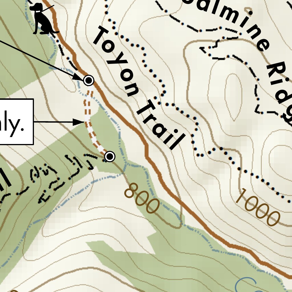 Windy Hill Open Space Preserve Map by Midpeninsula Regional Open Space ...