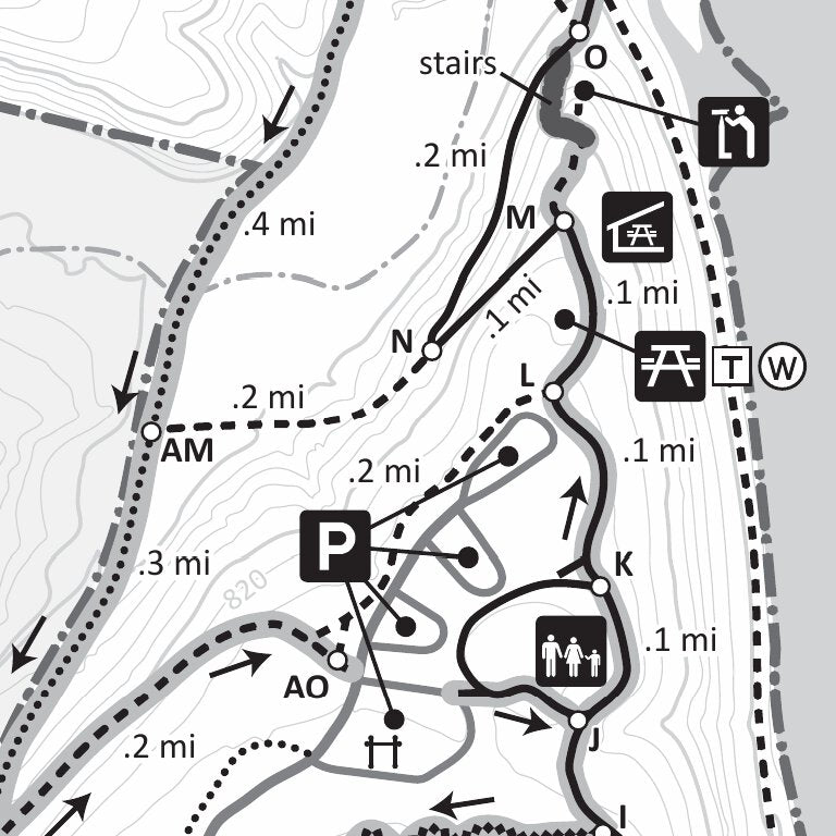 Afton State Park - Summer Map by Minnesota Department of Natural ...