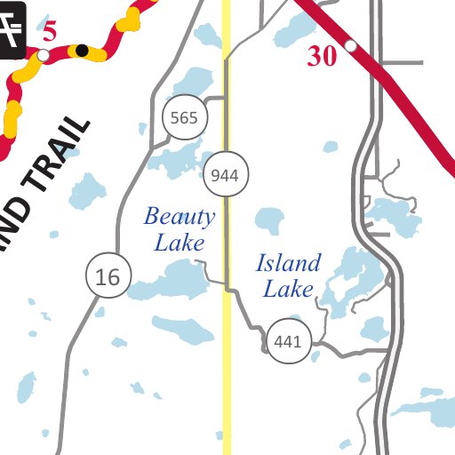 Alborn Pengilly and Goodland OHV Trails, MNDNR Map by Minnesota ...