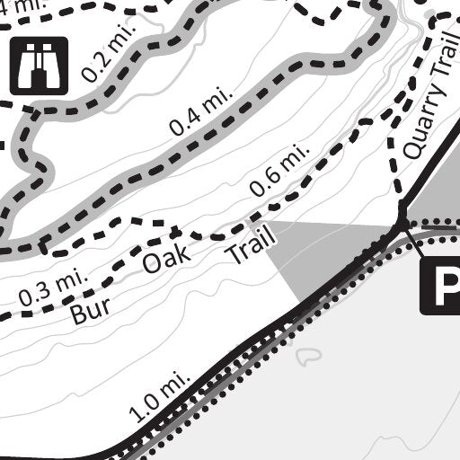 Blue Mounds State Park Map by Minnesota Department of Natural Resources ...