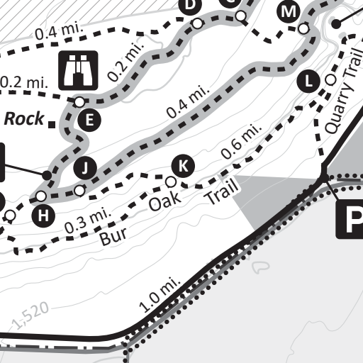 Blue Mounds State Park Map by Minnesota Department of Natural Resources ...