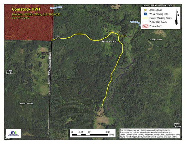 Comstock HWT 2022 Map by Minnesota Department of Natural Resources ...