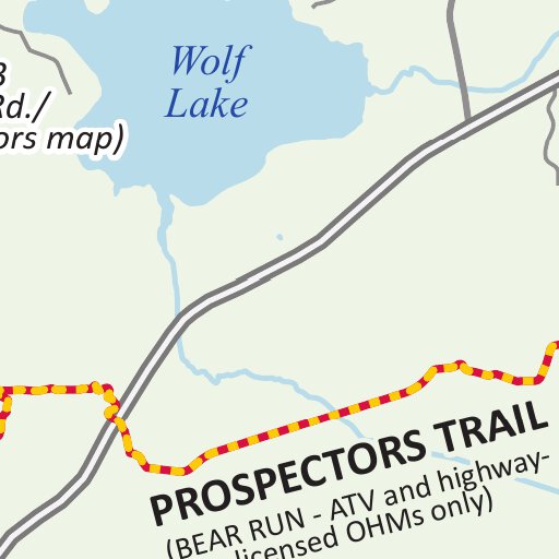 David Dill Taconite - Ely to Purvis Lake Segment OHV Trail - MNDNR Map ...