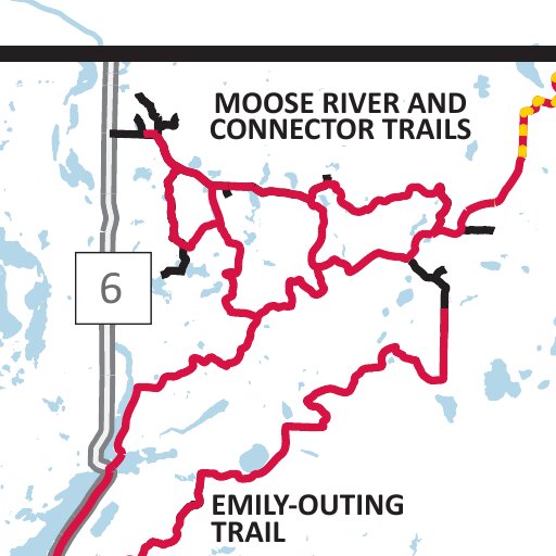 Emily - Blind Lake OHV Trail MNDNR Map by Minnesota Department of ...