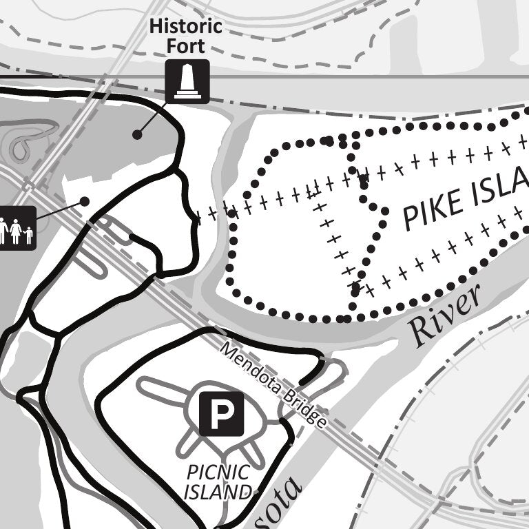 Fort Snelling State Park - Winter Map by Minnesota Department of ...