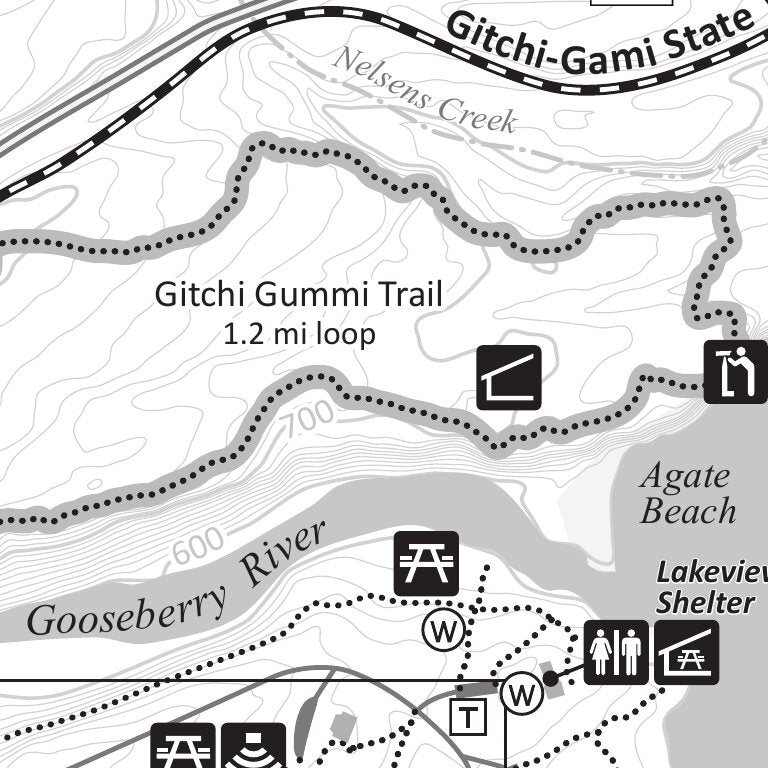 Gooseberry Falls State Park - Summer Map by Minnesota Department of ...