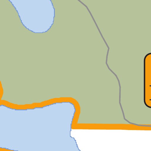 Mantrap Lake Campground & Day-Use Area, Paul Bunyan State Forest Map by ...