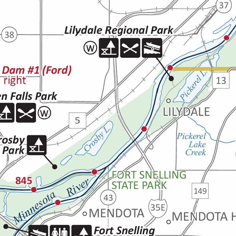 Mississippi River 10 State Water Trail - Minneapolis to Hastings MNDNR ...