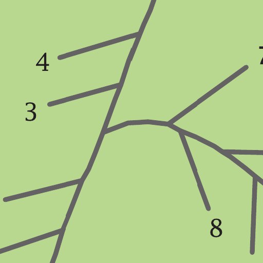 Moose Lake Campground, Bowstring State Forest Map by Minnesota ...