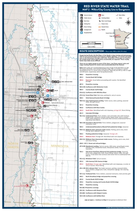Red River State Water Trail - Map 2 Wilkin/Clay County Line to ...