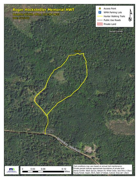 Roger Hockstedler Memorial HWT 2022 Map by Minnesota Department of ...