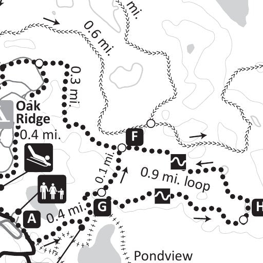 Sibley State Park - Winter Map by Minnesota Department of Natural ...
