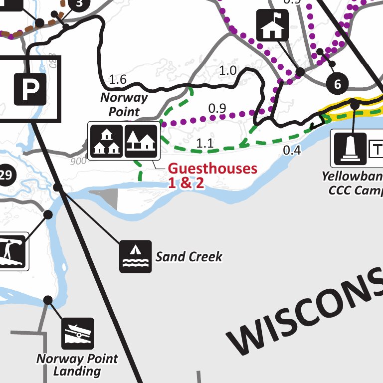 St. Croix State Park - Summer Map by Minnesota Department of Natural ...