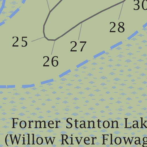 Willow River Campground, General C.C. Andrews State Forest Map by ...