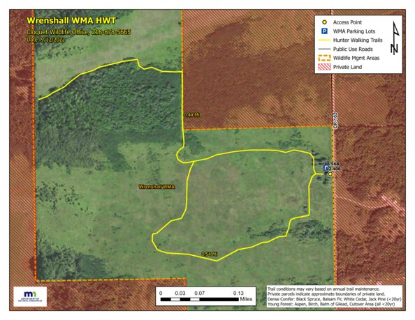 Wrenshall WMA HWT 2022 Map by Minnesota Department of Natural Resources ...