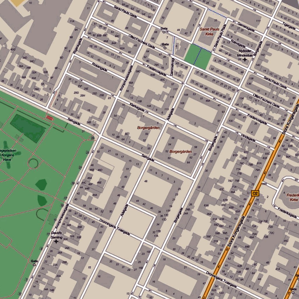 Copenhagen, Denmark Map by Mojo Map Company | Avenza Maps