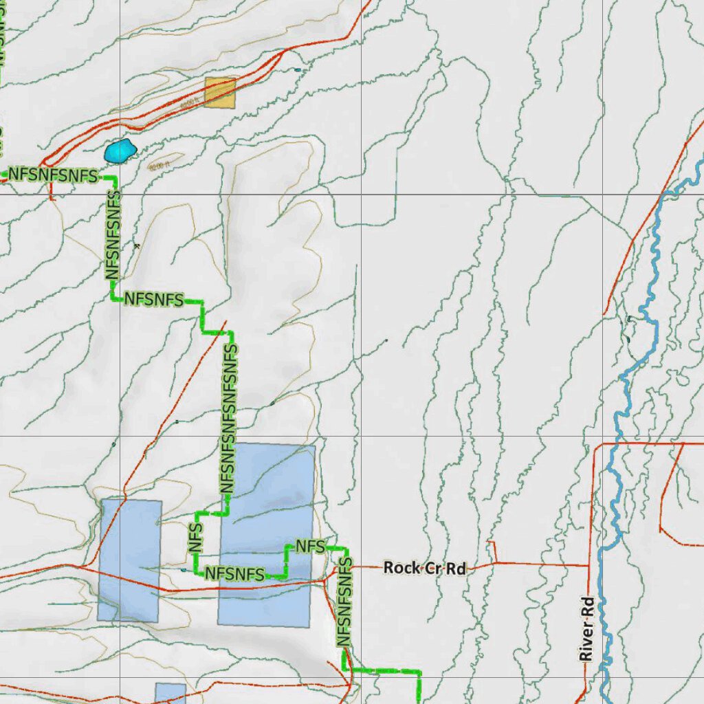 Montana Antelope Hunting District 318 Land Ownerhip Map by Montana ...