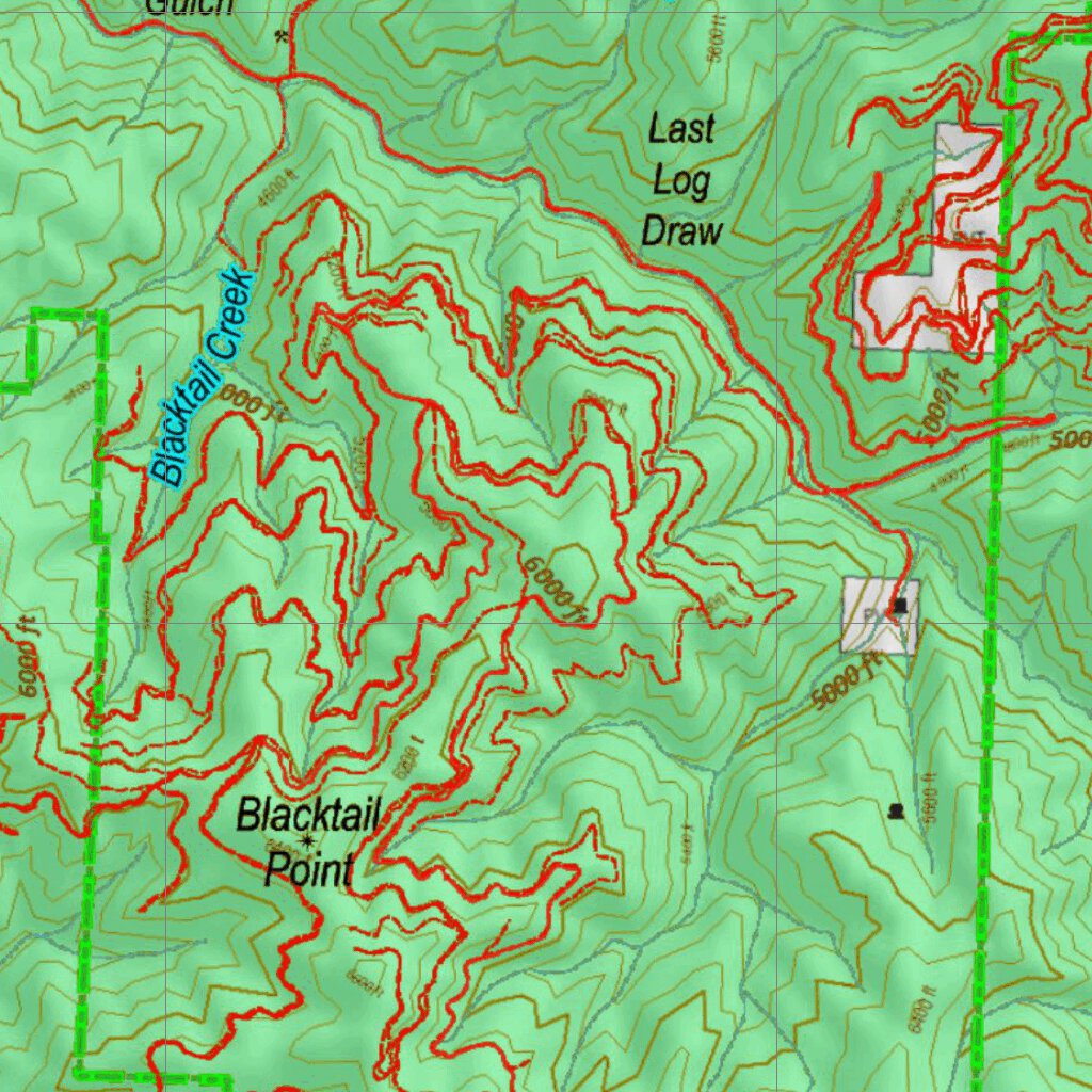 Montana Bighorn Sheep Hunting District 261 Land Ownerhip Map by Montana ...