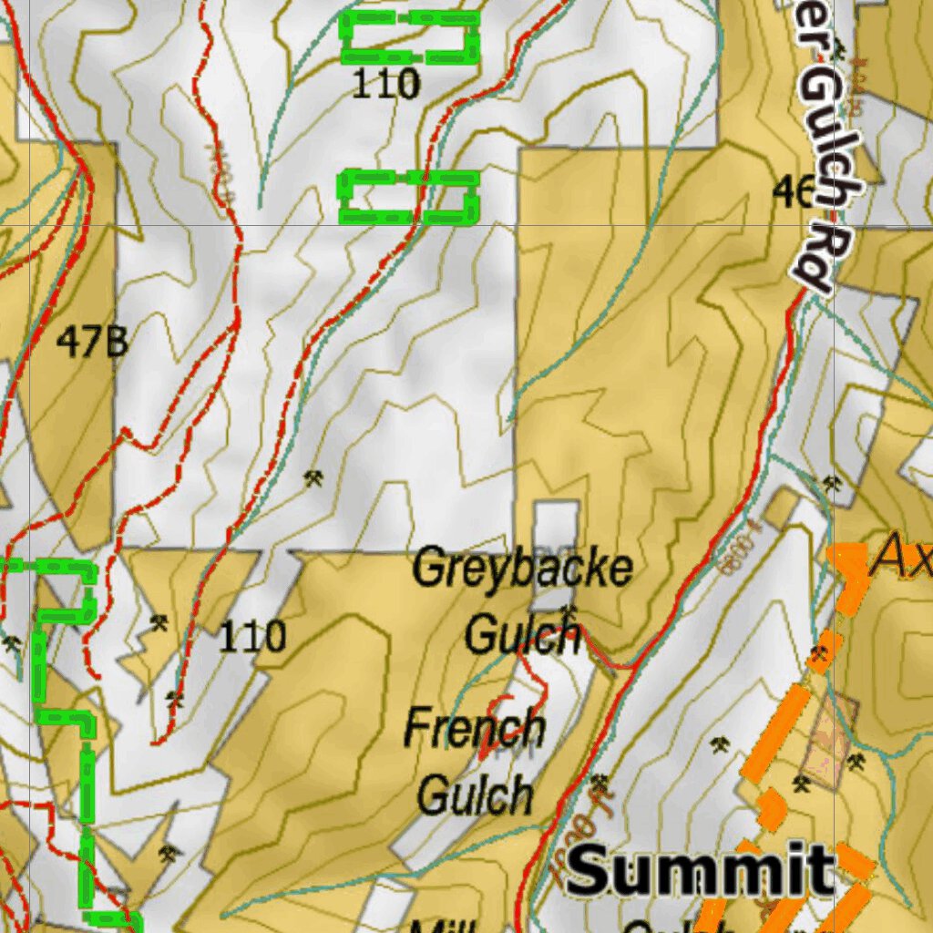 Montana Elk Hunting District 330 Land Ownerhip Map by Montana HuntData ...