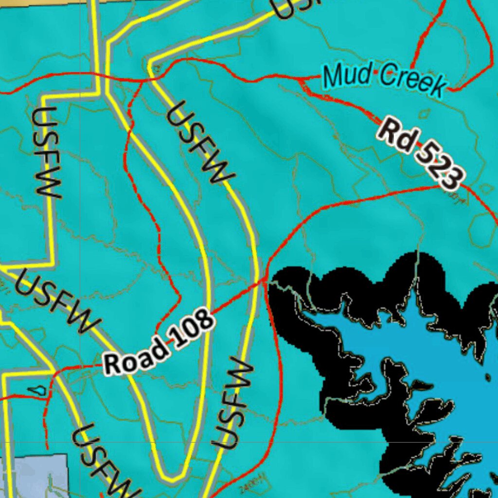 Montana Elk Hunting District 632 Land Ownerhip Map by Montana HuntData ...