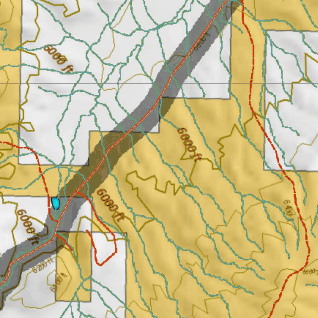 Montana Mule Deer Hunting District 326 Land Ownerhip Map by Montana ...