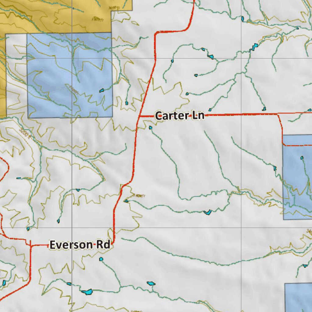 Montana Mule Deer Hunting District 426 Land Ownerhip Map by Montana ...