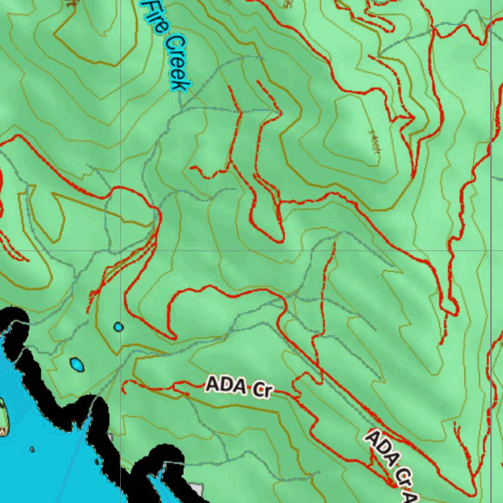 Mountain Goat Hunting District 140 Land Ownership Map by Montana ...
