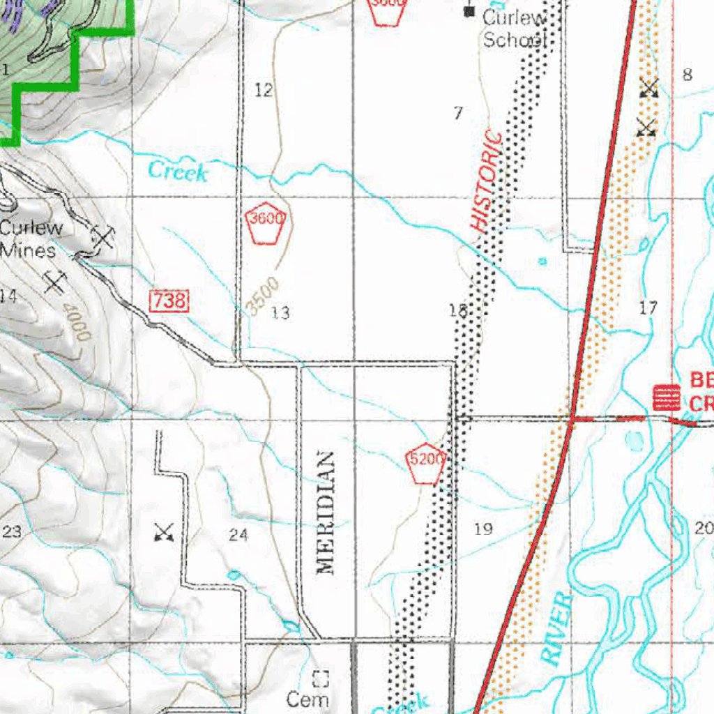 Bitterroot National Forest North (1 of 2) Map by MontanaGPS | Avenza Maps