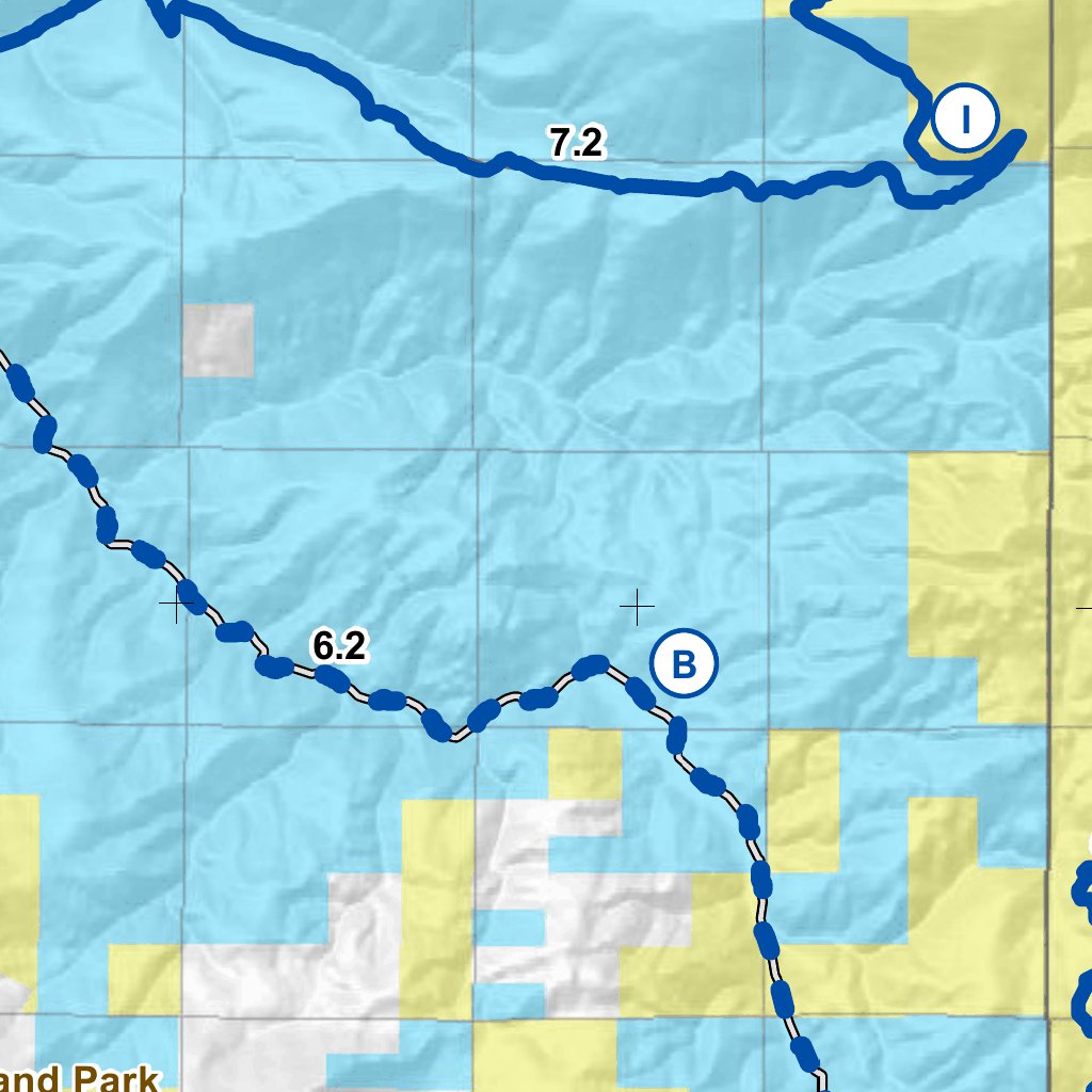 Garnet Range Snowmobile Map by MontanaGPS | Avenza Maps