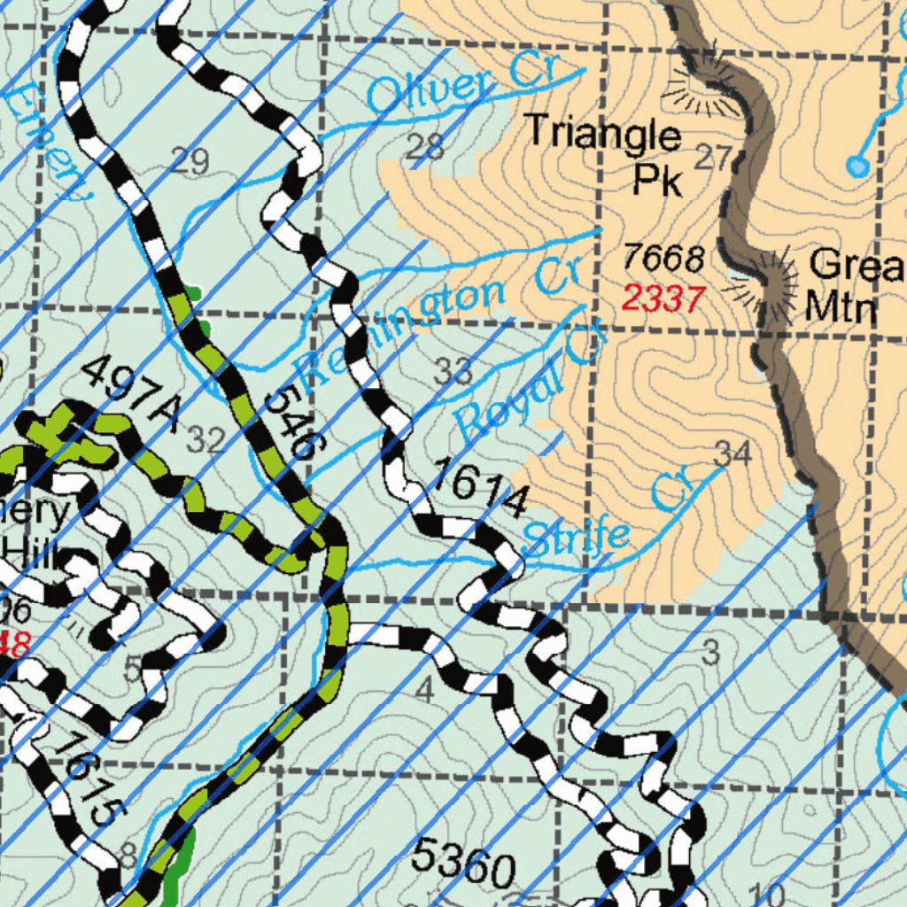 Hungary Horse Spotted Bear Snowmobile Map by MontanaGPS | Avenza Maps