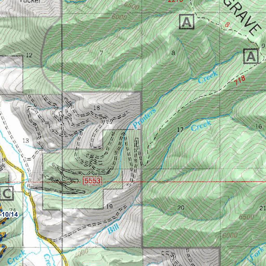 Lolo National Forest South (2 of 3) Map by MontanaGPS | Avenza Maps