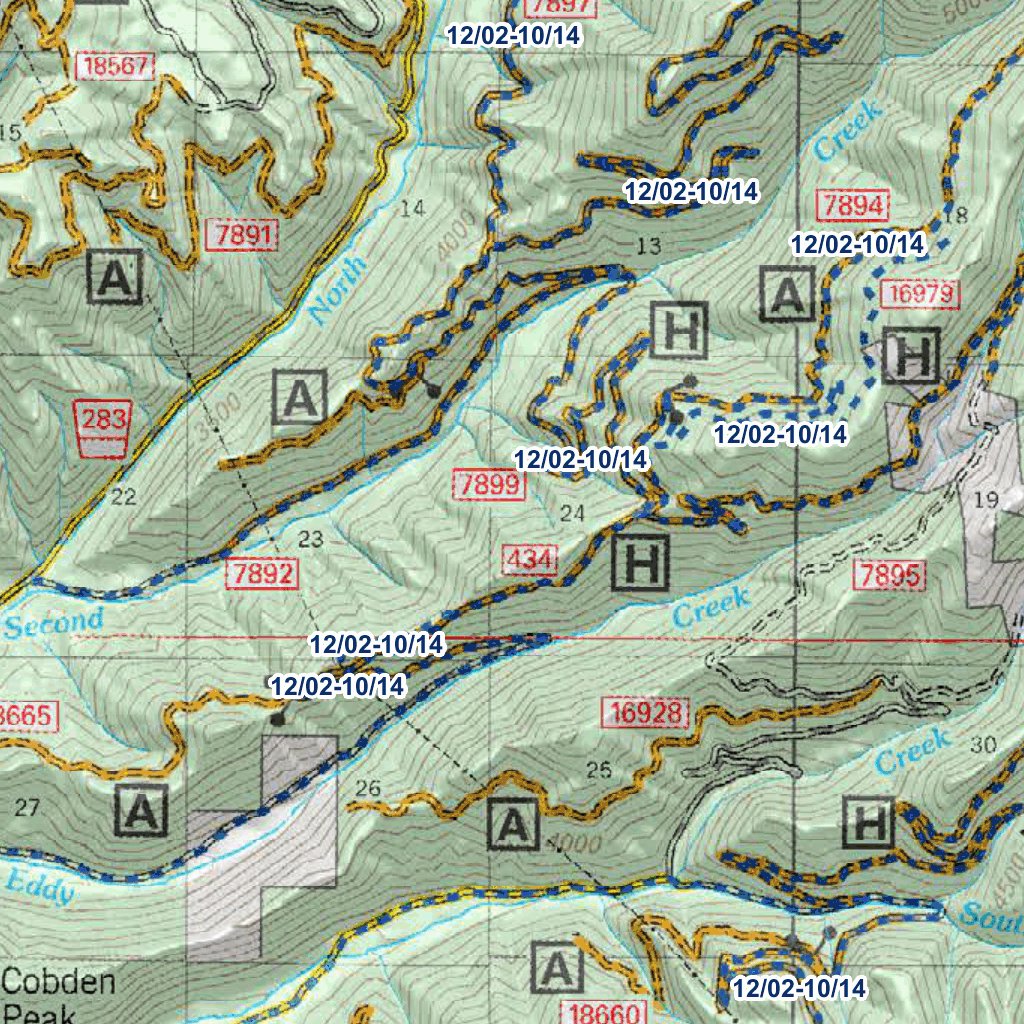 Lolo National Forest South (2 of 3) Map by MontanaGPS | Avenza Maps