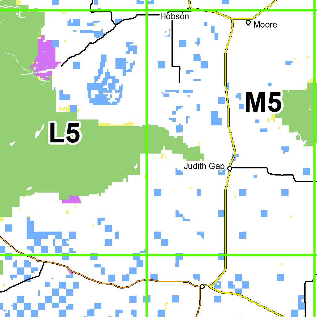 MT Aerial View Overview Map by MontanaGPS | Avenza Maps