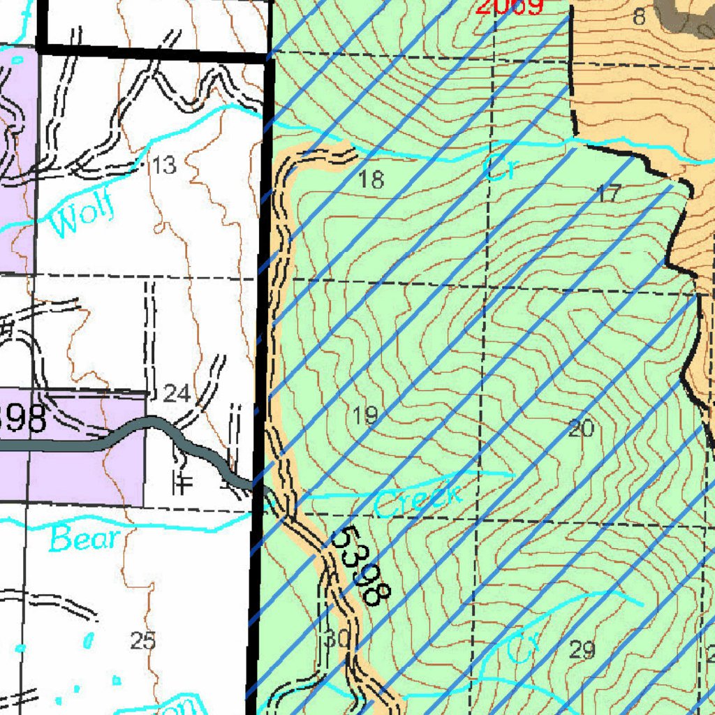 Swan Lake Ranger District Snowmobile Map North Half by MontanaGPS ...