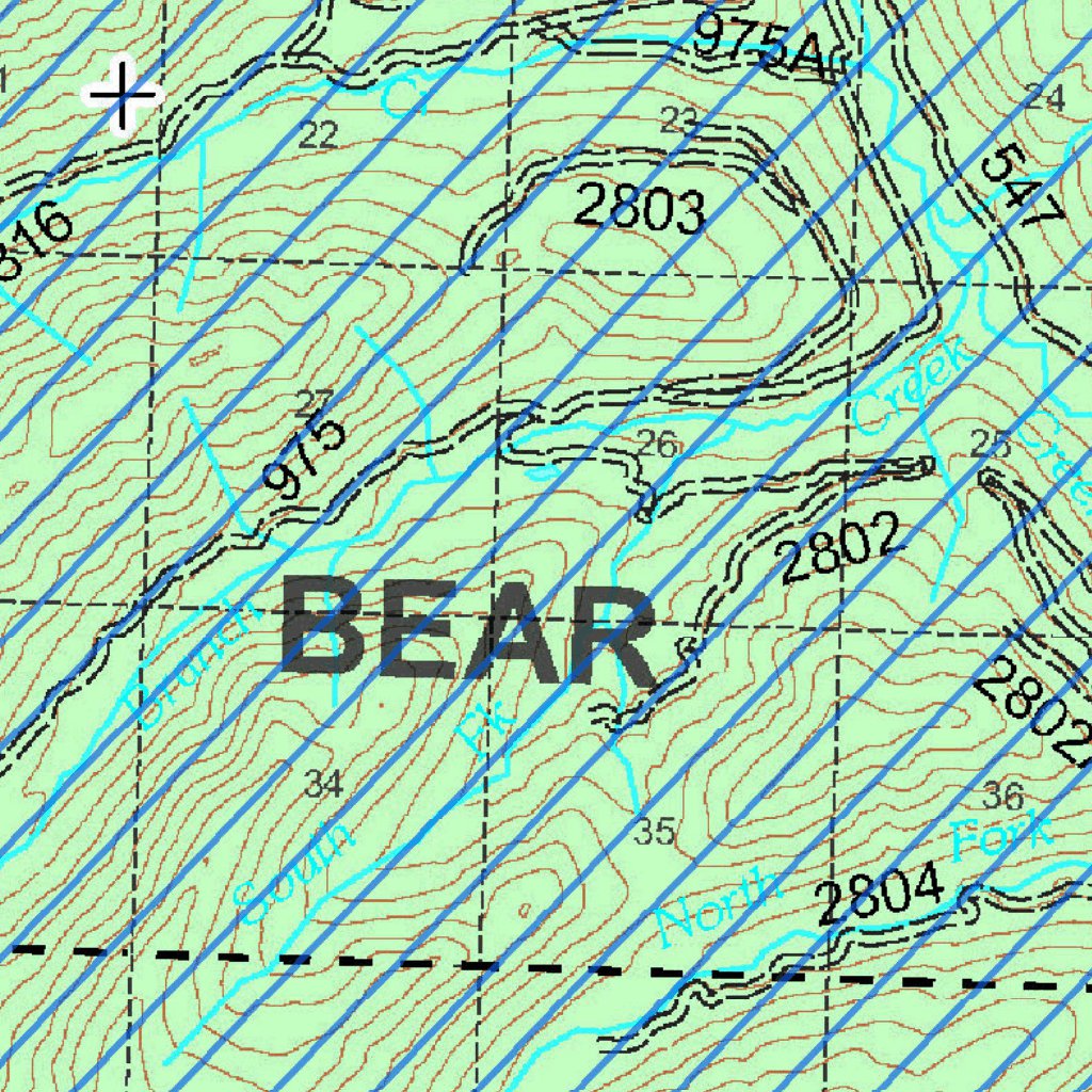 Swan Lake Ranger District Snowmobile Map North Half by MontanaGPS ...