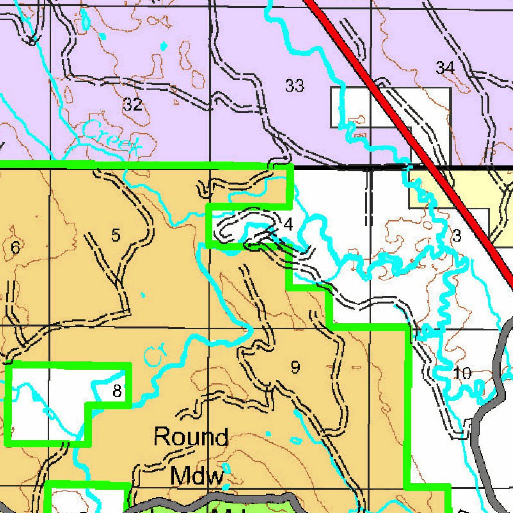 Tally Lake Ranger District Snowmobile Map by MontanaGPS | Avenza Maps