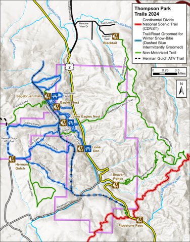 Thompson Park 2024 Map by MontanaGPS | Avenza Maps