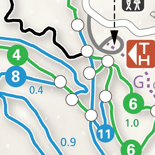 Winter Trails - Chickadee Trailhead, Sun Mountain Lodge Area ...