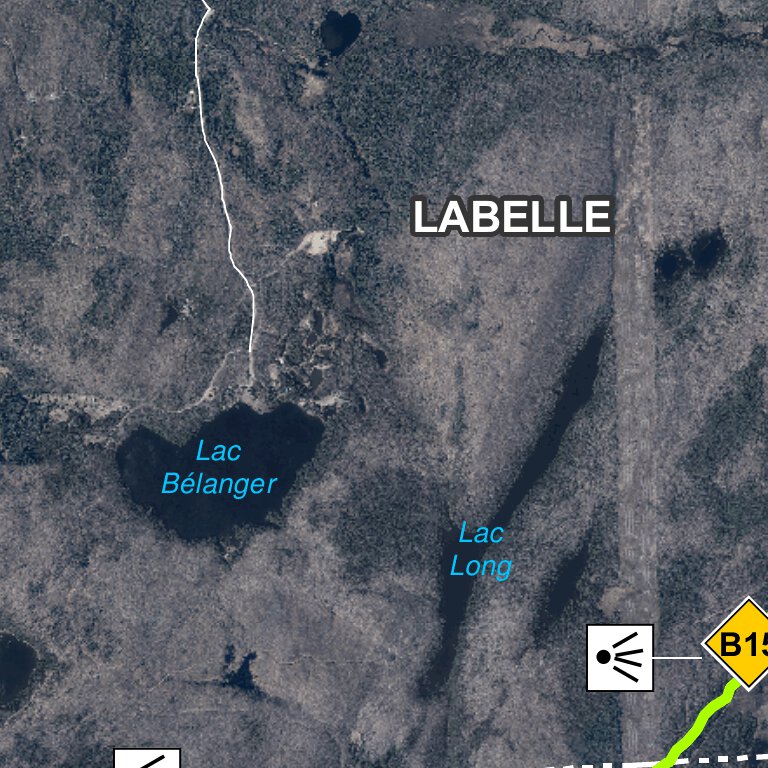 Sentier Alleluia Map by MRC des Laurentides | Avenza Maps