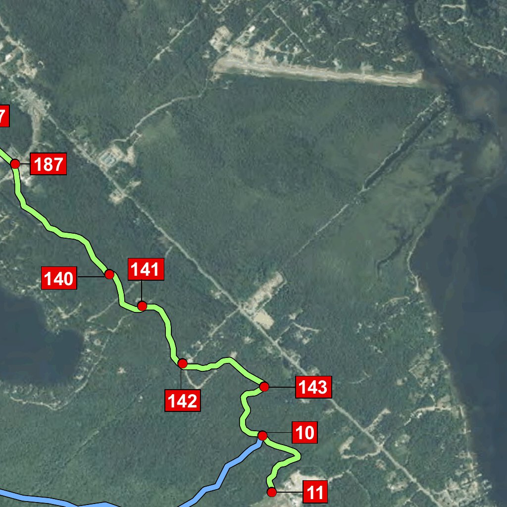 Sentier Intercentre Matawinie Map by MRC des Laurentides | Avenza Maps