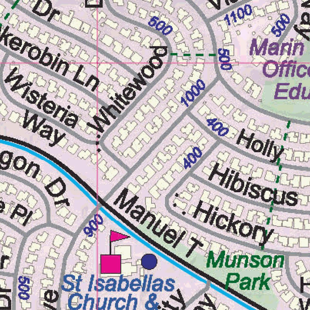 Marin Community Map Book, 545. Page 9 by MyMapbook, LLC | Avenza Maps