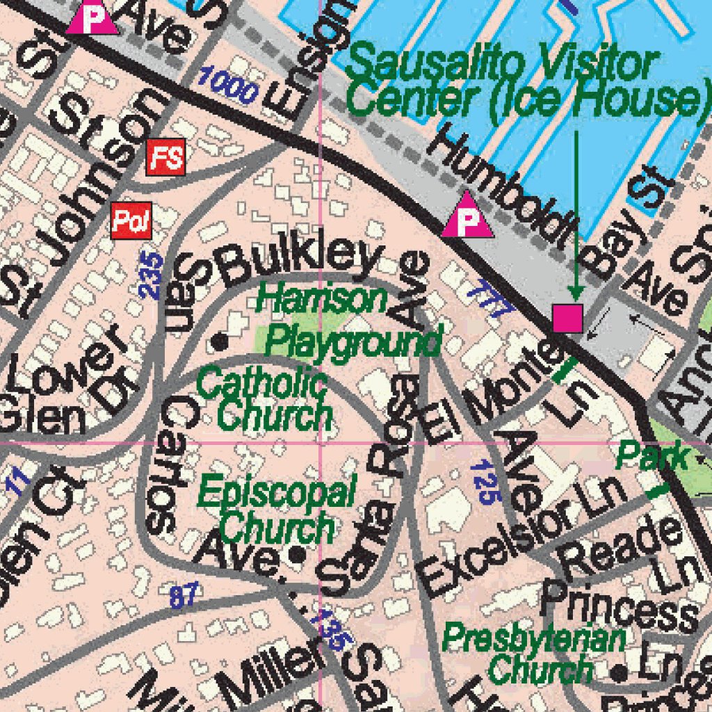 Marin Community Map Book, 707. Page 34 by MyMapbook, LLC | Avenza Maps