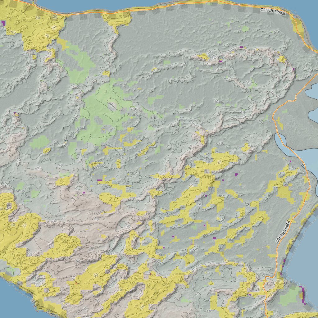 Coffin Bay National Park - Topographic Map by NanoTrack Maps | Avenza Maps